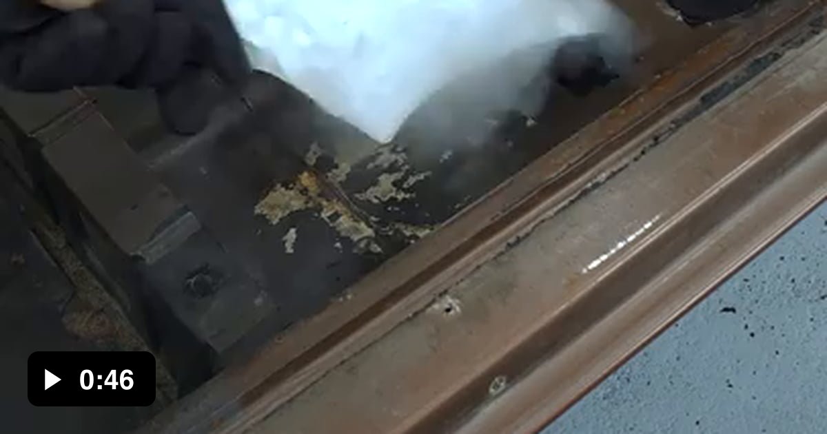 Deadening removal using dry ice - 9GAG