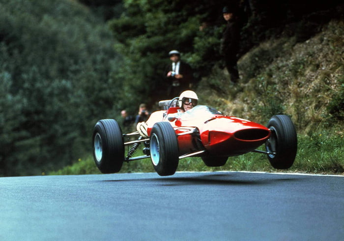 1966 Ferrari 246 F1-66. 2.5-liter V-6. Developed for the Tasman Series ...