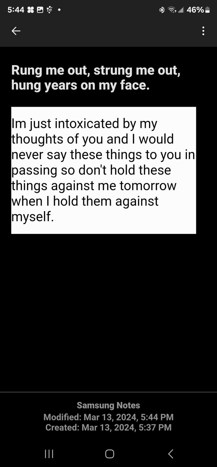 I wrote this today and I think.its beautiful. Will you critique? - 9GAG