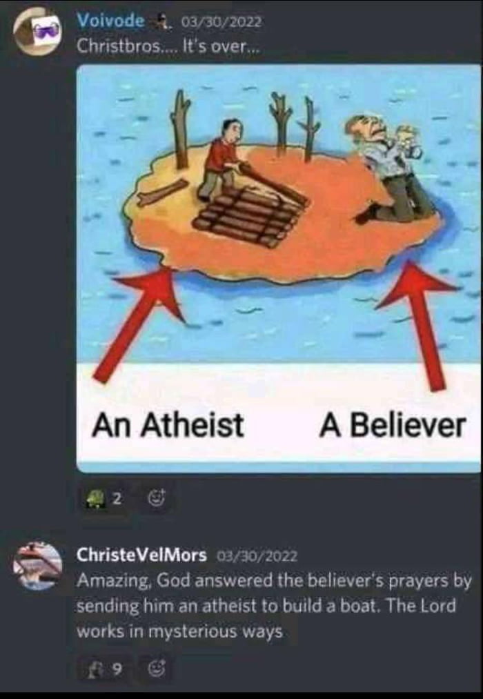 Checkmate Atheists - 9GAG