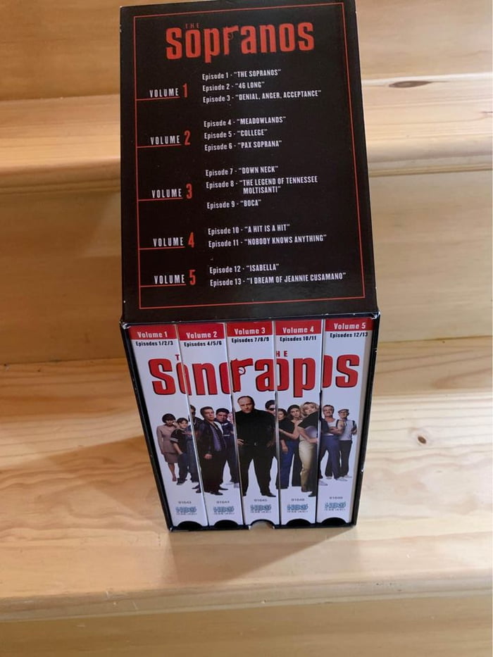 This Sopranos VHS box set - 9GAG