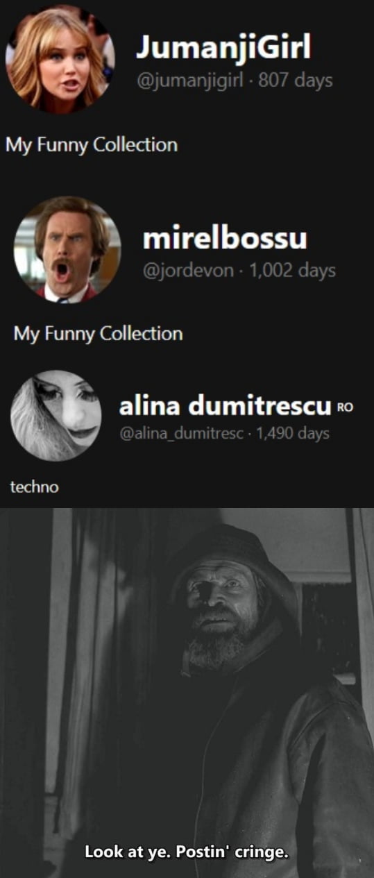 Posting the same sh*tok auto-tuned sampled helium voice background noise. One account isn't ...