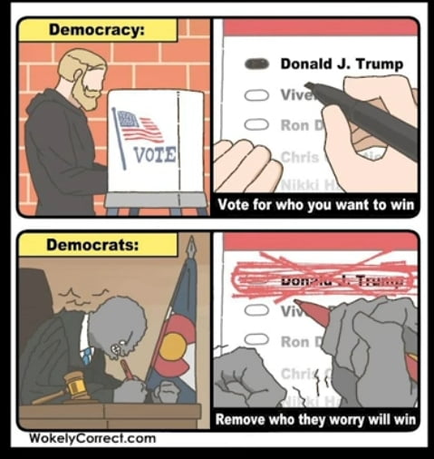 We need to destroy democracy to "save" it. - 9GAG