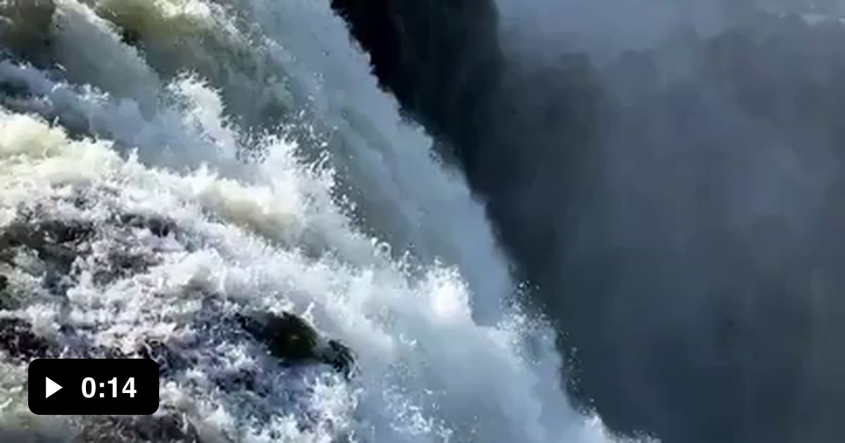 In South America there is a place where 275 waterfalls cascade down ...