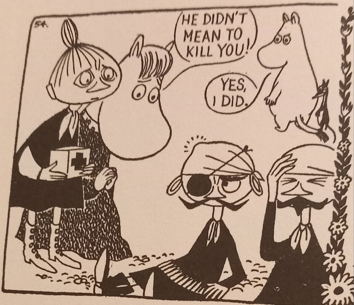 Moomin is brutal - 9GAG