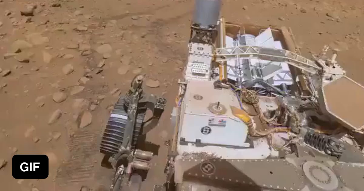 NASA released footage of Mars from the perseverances Rover (shot in ...