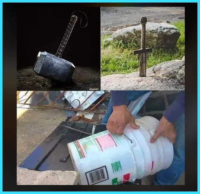 You must be worthy to pull them apart - 9GAG