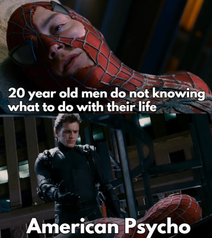 'I want to fit in' - Patrick Bateman - 9GAG