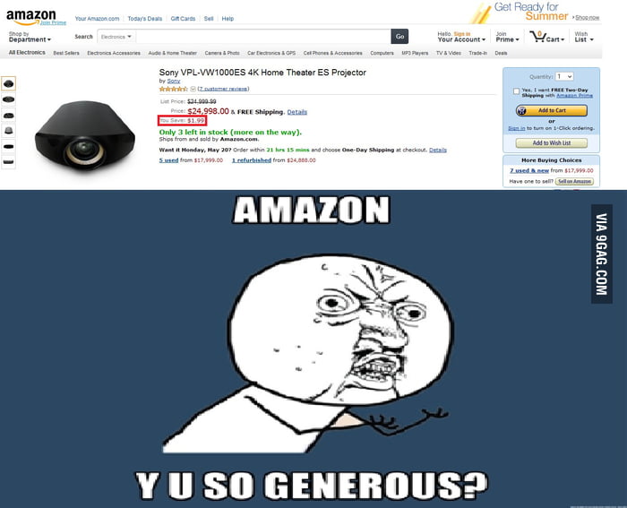 Y U SO GENEROUS? - 9GAG