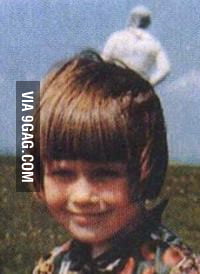 Photobomb level: jim templeton daughter and spaceman - 9GAG