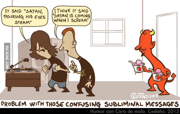 Subliminal messages - 9GAG