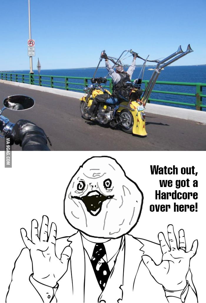 So hardcore! - 9GAG