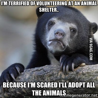 I'd get too attatched.. - 9GAG