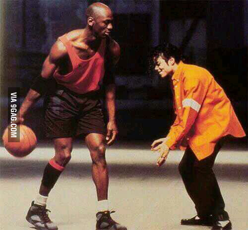 Two legends in one picture. - 9GAG