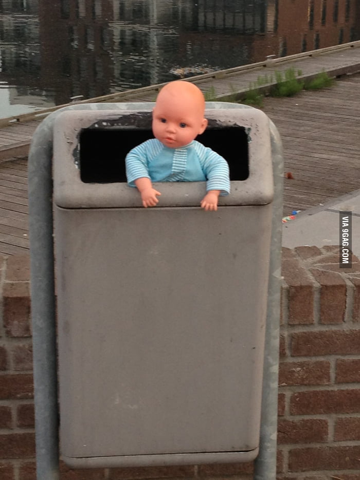 Prom night dumpster baby:) - 9GAG
