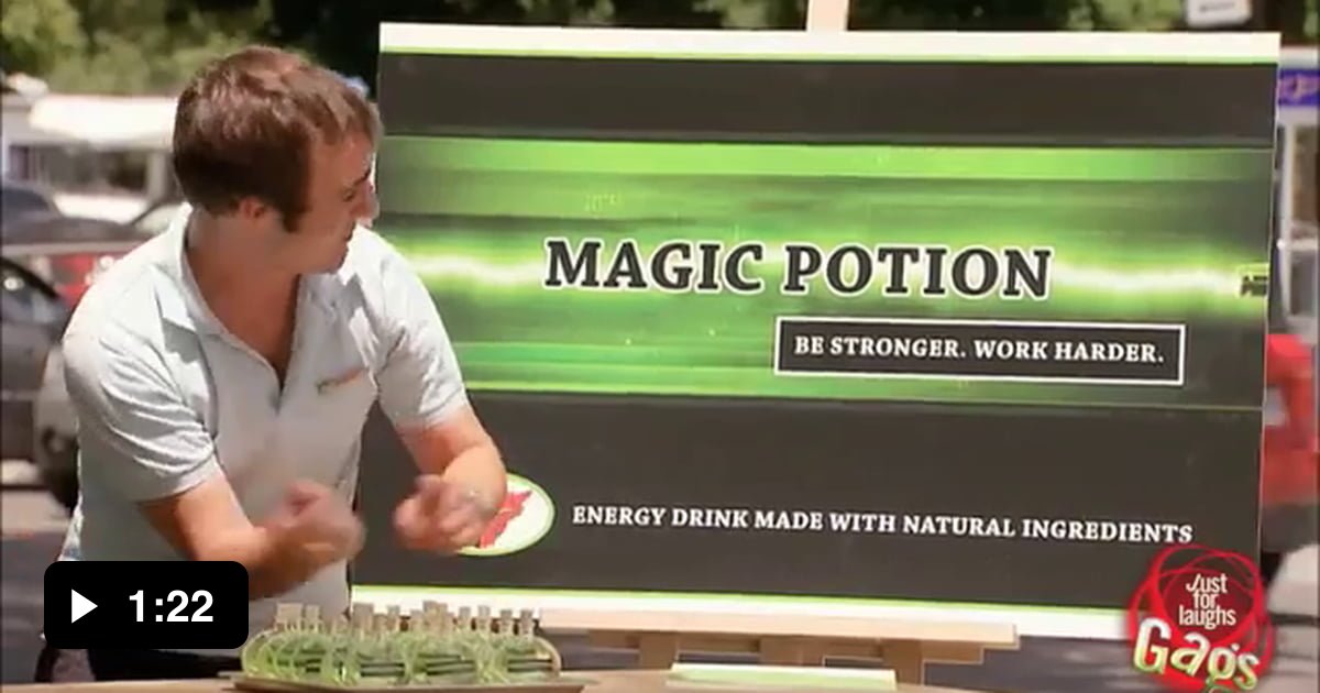Magic portion prank - 9GAG