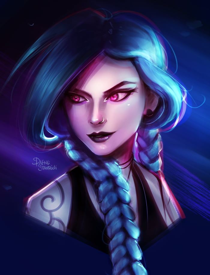 Jinx fanart by dafne_stav - 9GAG