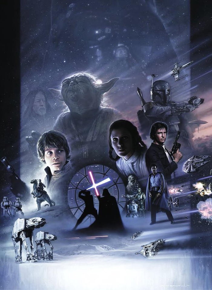 One of my favorite fanmade posters for ESB, I don’t know the artist ...