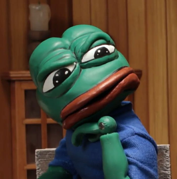 Oh Hi Pepe! Wait... - 9GAG