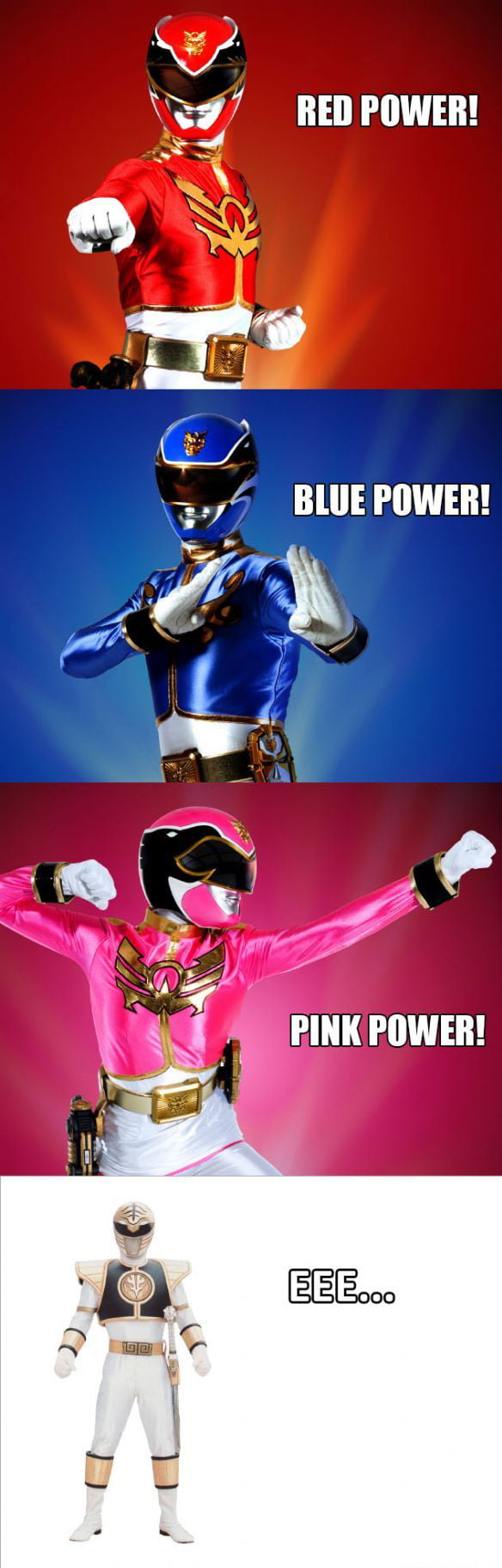 Power Rangers - 9GAG