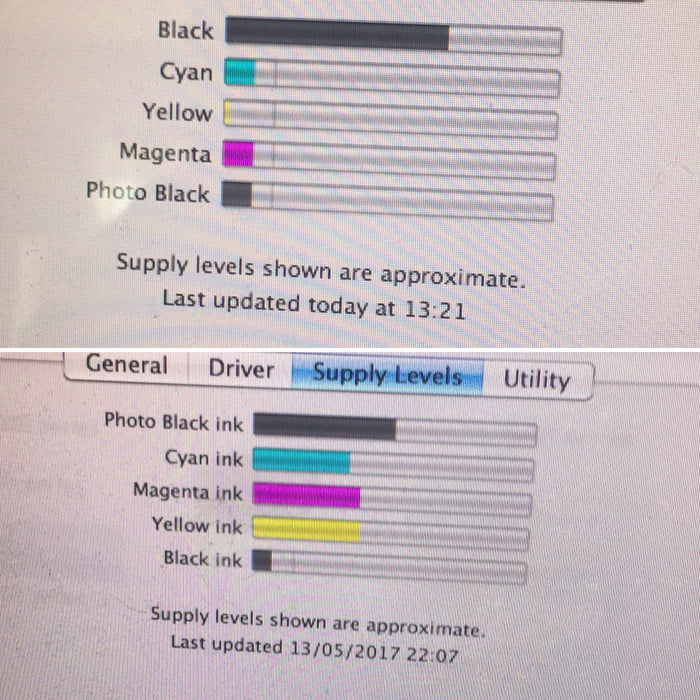 My old printer complained it is out of ink. We moved and the printer wasn’t used for a year. For ...