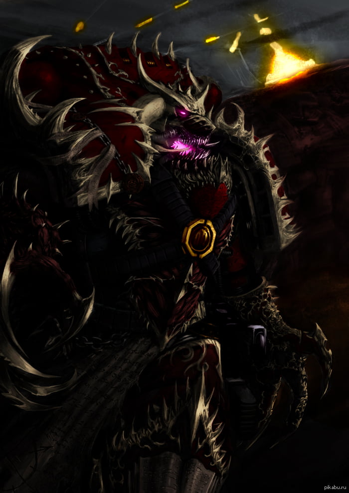 Argel Tal, Crimson Lord of the Gal Vorbak of the Word Bearers Traitor ...