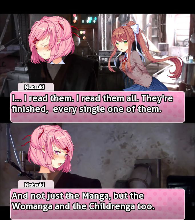 Just Monika though. - 9GAG