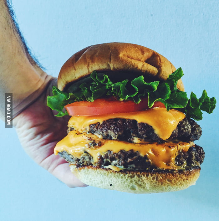 Double Cheeseburger - 9GAG