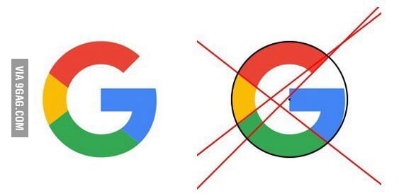 New Google logo will drive OCD crazy!!! - 9GAG