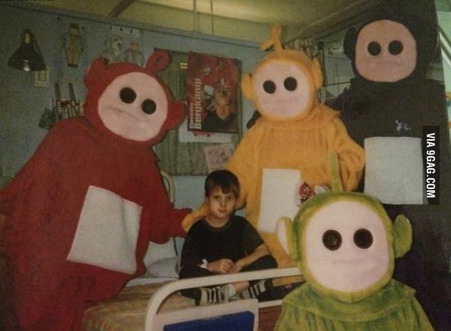 How to get nightmares from teletubbies - 9GAG
