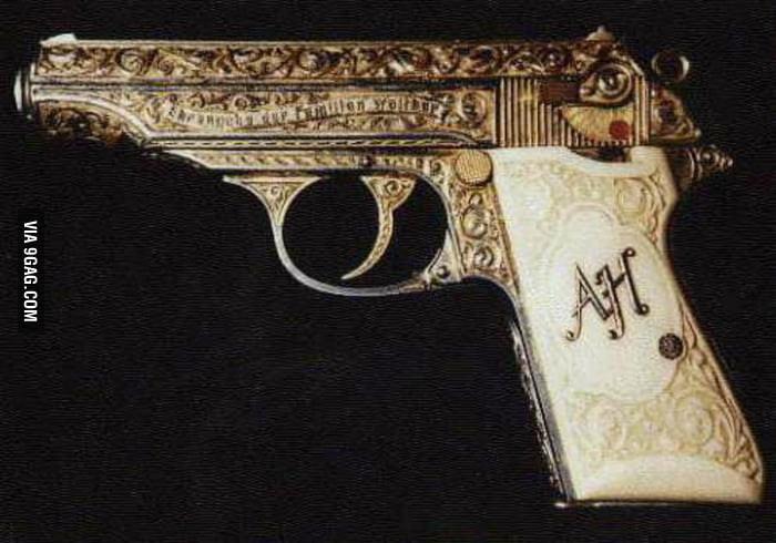 The Fuhrer’s Golden Gun. sold for $114,000 at a 1987 auction to an ...