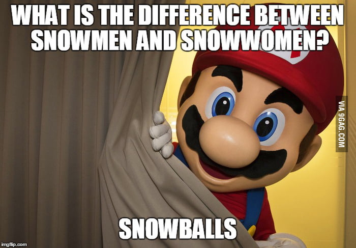 Dirty Jokes Mario. - 9GAG