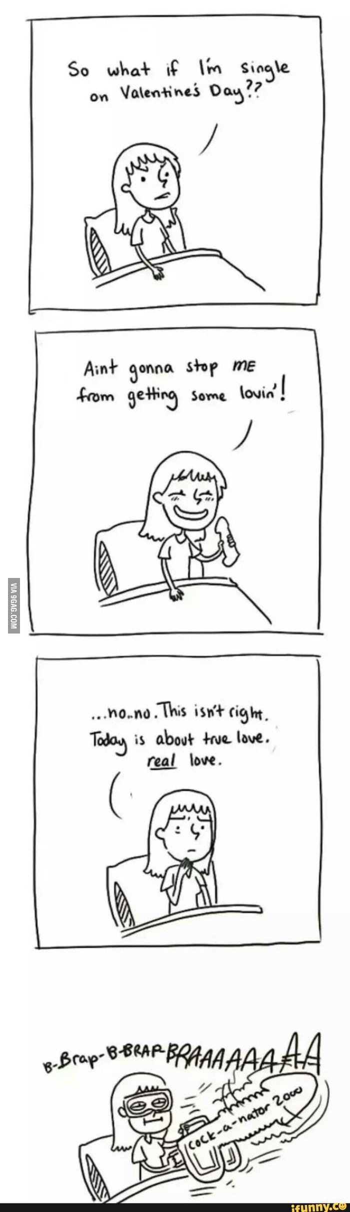 Single and shy, freak when no one is around. - 9GAG