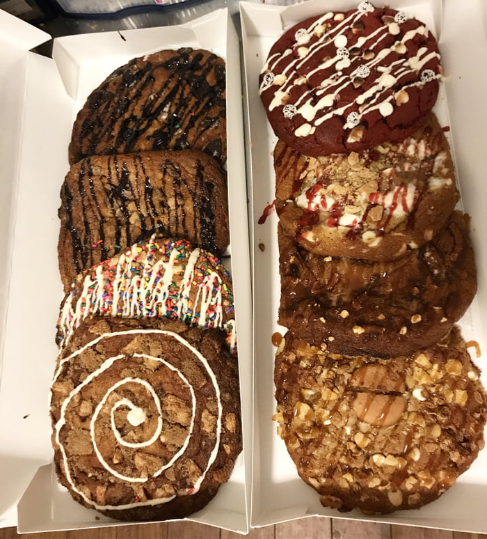 Gigantic crazy flavored cookies - The Cookie Connect - My new late ...