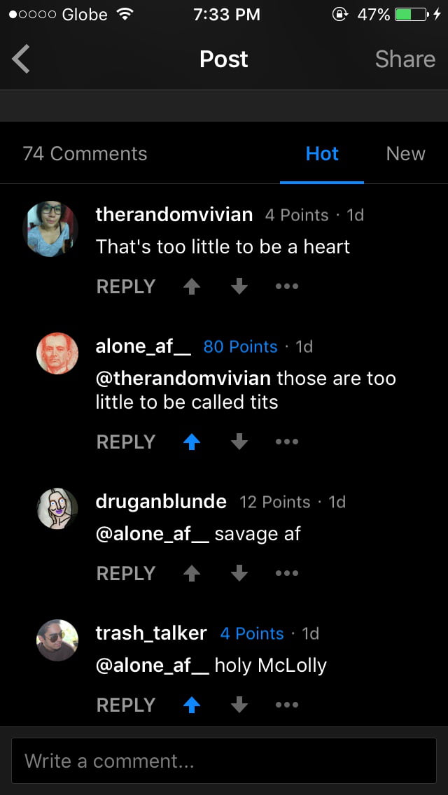 Most savage comment I've seen this day - 9GAG