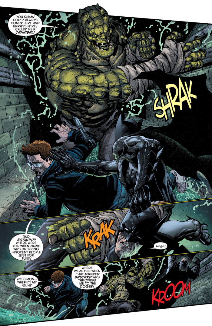 KILLER CROC (more in profile) - 9GAG