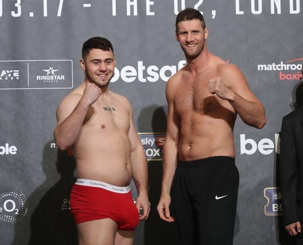 David 'White Rhino' Allen at a boxing weigh in and now everyone ...