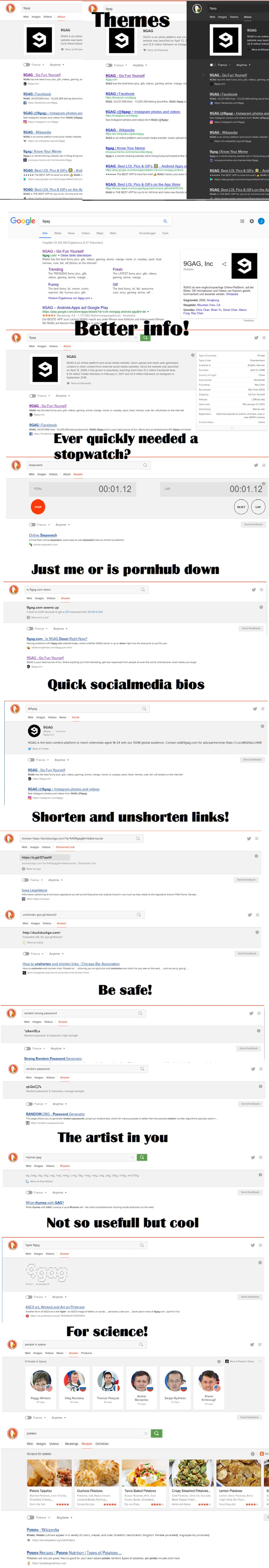 Why I think you should use duckduckgo instead of Google. (and it doesn't sell your data!!!) - 9GAG