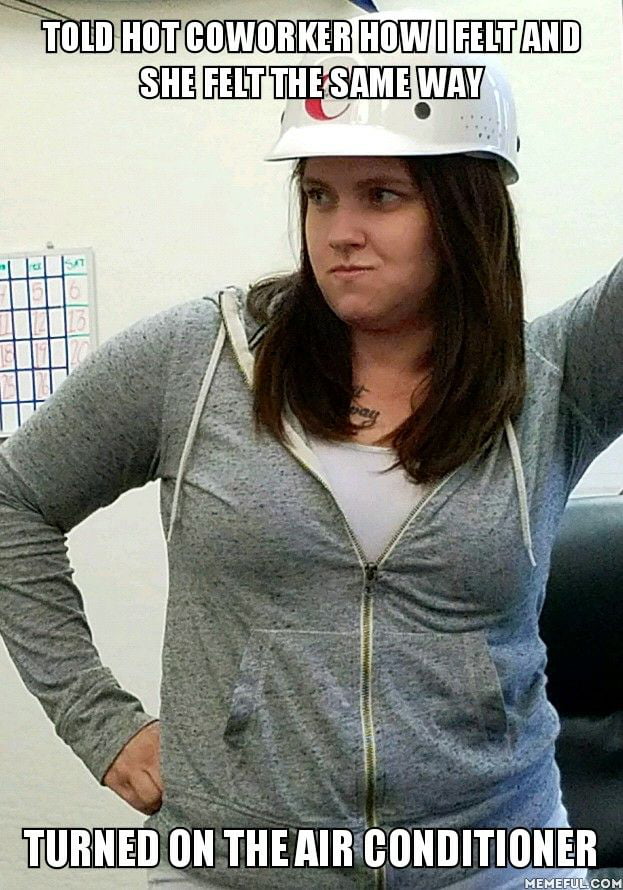 Hot Coworker 9gag