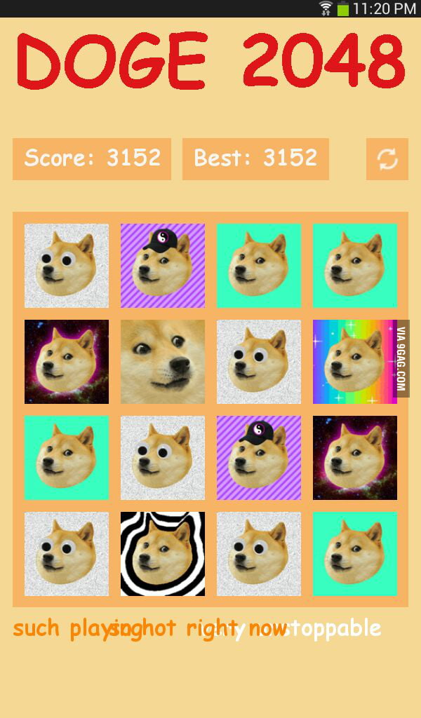 Ladies and Gentlemen, Doge 2048. such matching - 9GAG