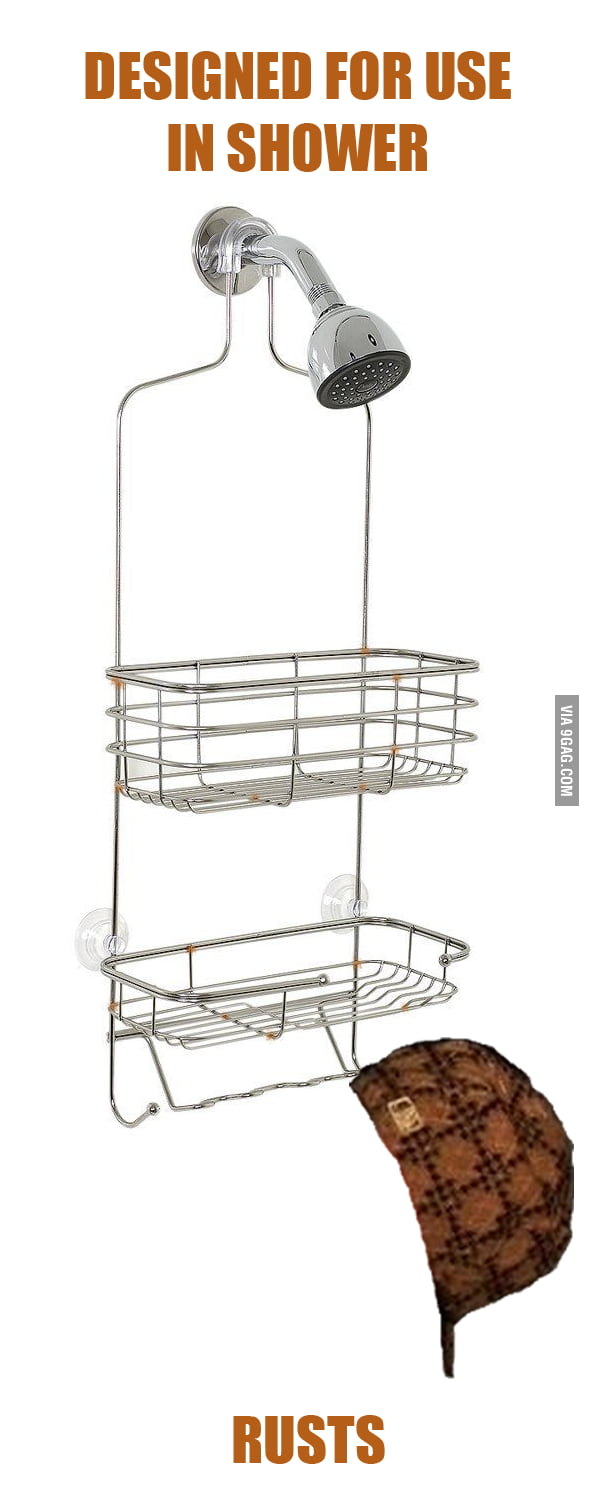 Scumbag shower rack - 9GAG