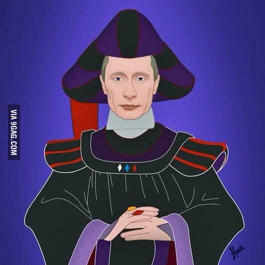 And suddenly… Disney Putin - 9GAG