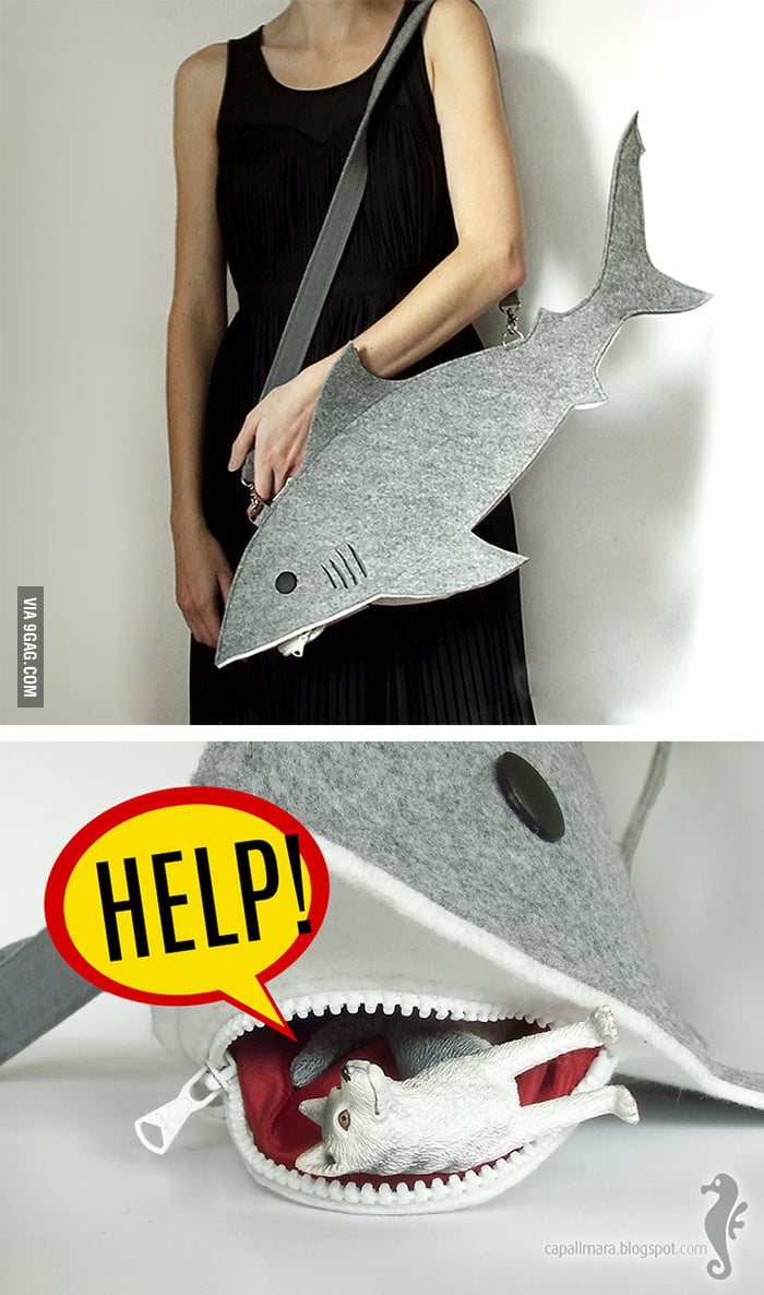 A shark bag! - 9GAG