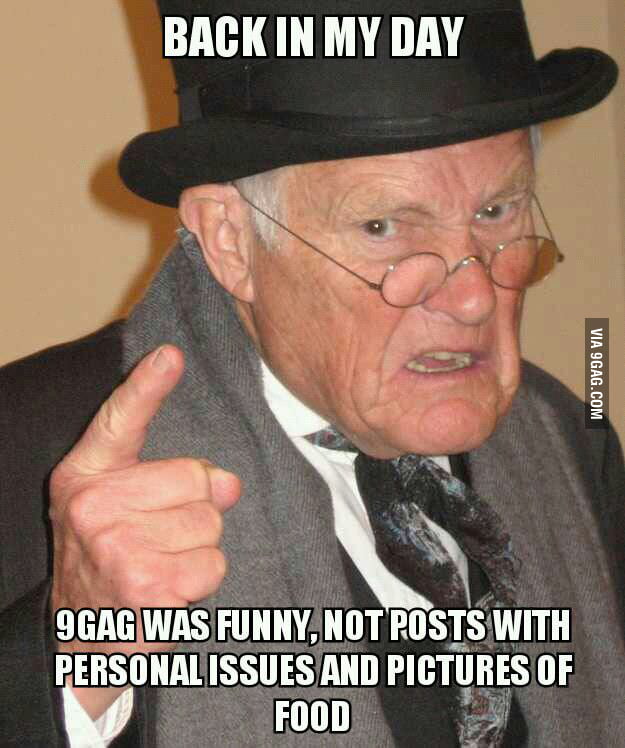 Go back to Facebook and Pinterest - 9GAG