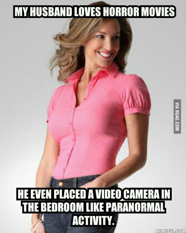 There is ectoplasm all over the walls. - 9GAG