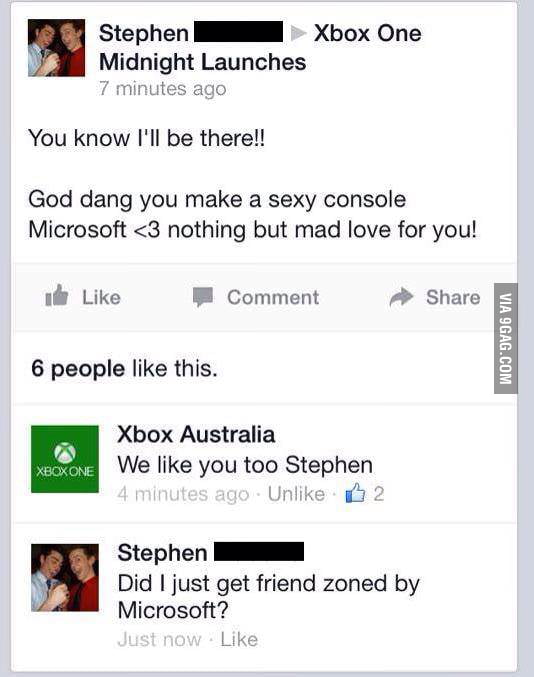 Friend zone Level: Microsoft. - 9GAG