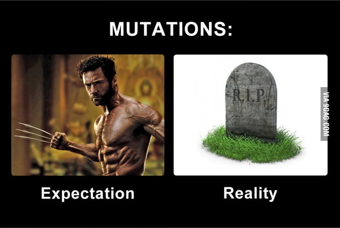 Mutations in real life - 9GAG