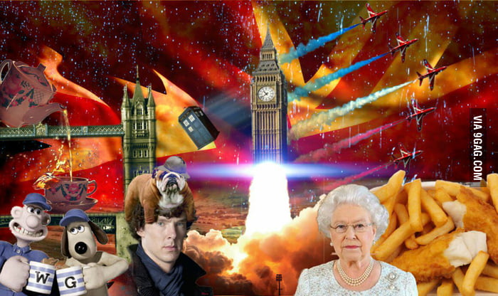The most British picture ever - 9GAG