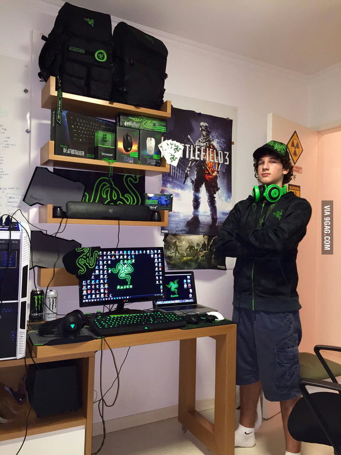 Cringe post: Pro gamer edition - 9GAG