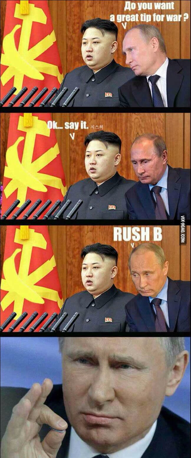 Cyka Blyat rush B, P90 non-stop - 9GAG